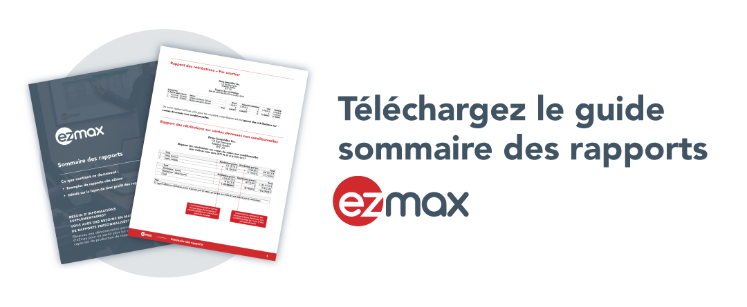 Guide des rapports eZmax